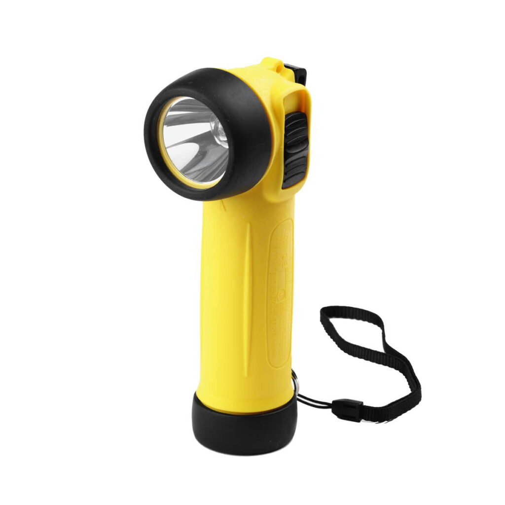 ATEX Torch – Yellow Right Angle | H-TEC